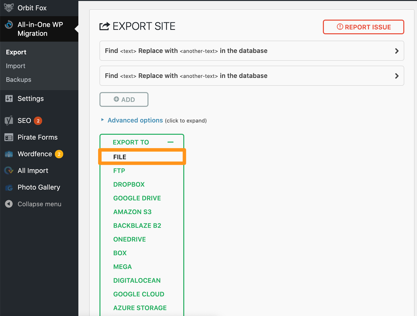 การ Backup Export & Import WordPress ด้วย All in One WP Migration – Blog Guroo – บล็อกกูรู ...